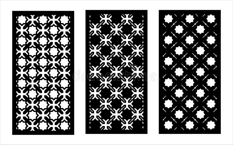 Shade Screen, Privacy Fence Template. Laser Cut Vector Panel, Screen ...