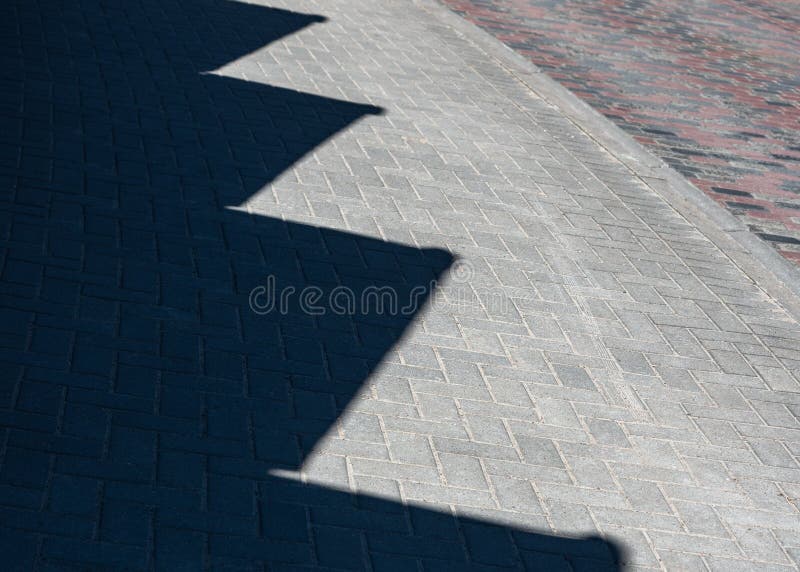 Shade in a sunny day stock photo. Image of architecture - 191086186