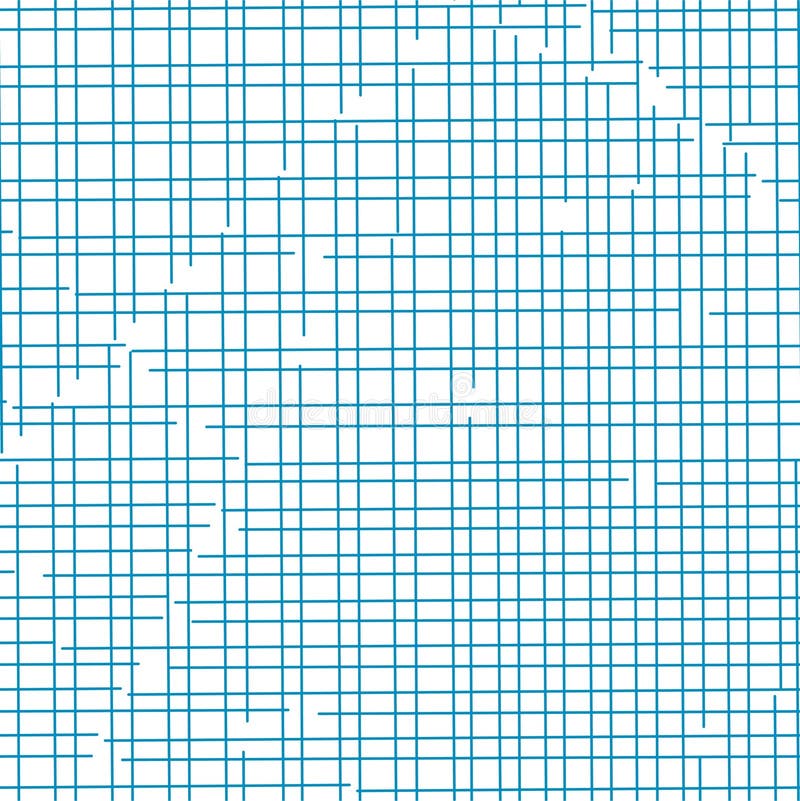 Shaded Abstract Seamless Vector Pattern. Blue and White Rough Checkered ...