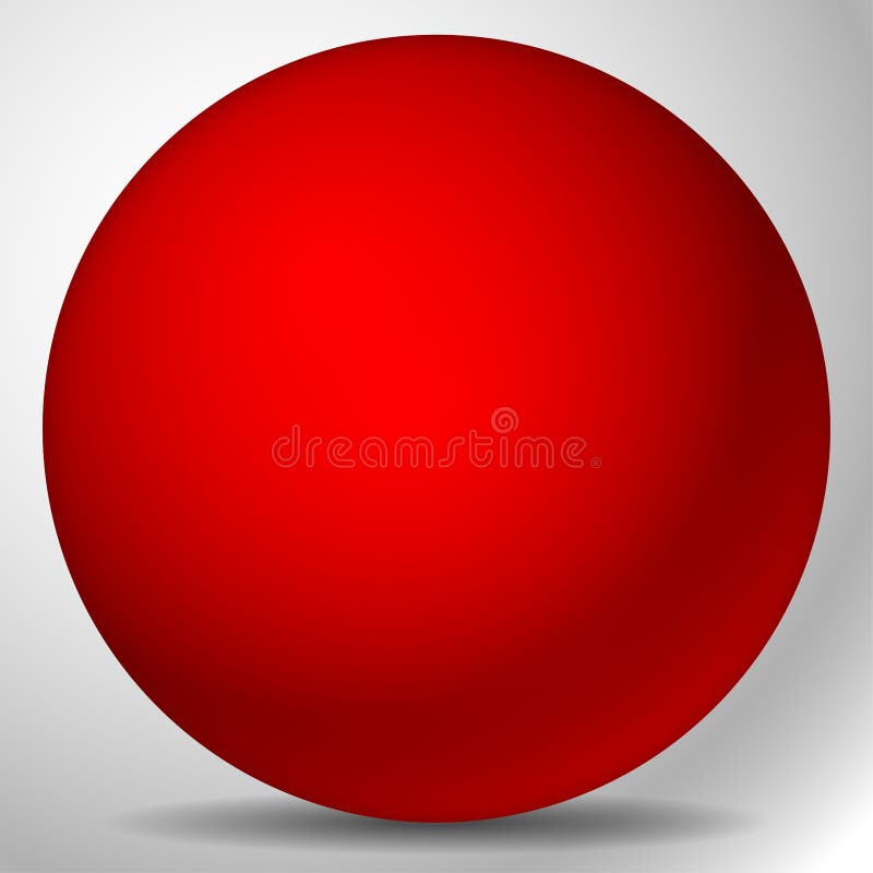 Shaded 3d Sphere Icon, Vector Illustration Stock Vector - Illustration ...