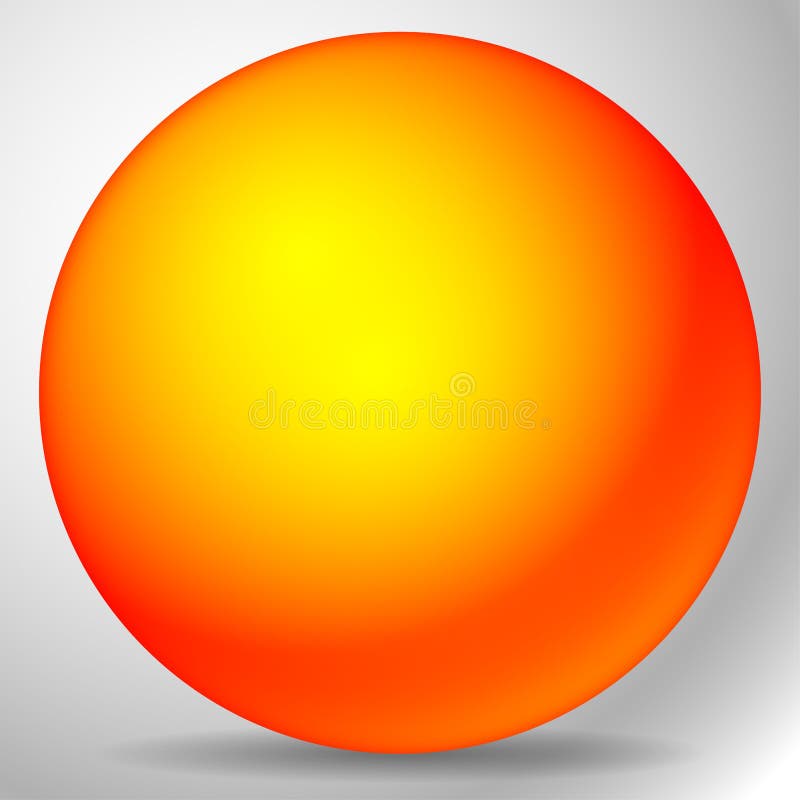 Shaded 3d Sphere Icon, Vector Illustration Stock Vector - Illustration ...