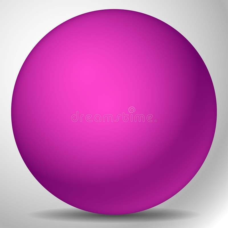 Shaded 3d Sphere Icon, Vector Illustration Stock Vector - Illustration ...