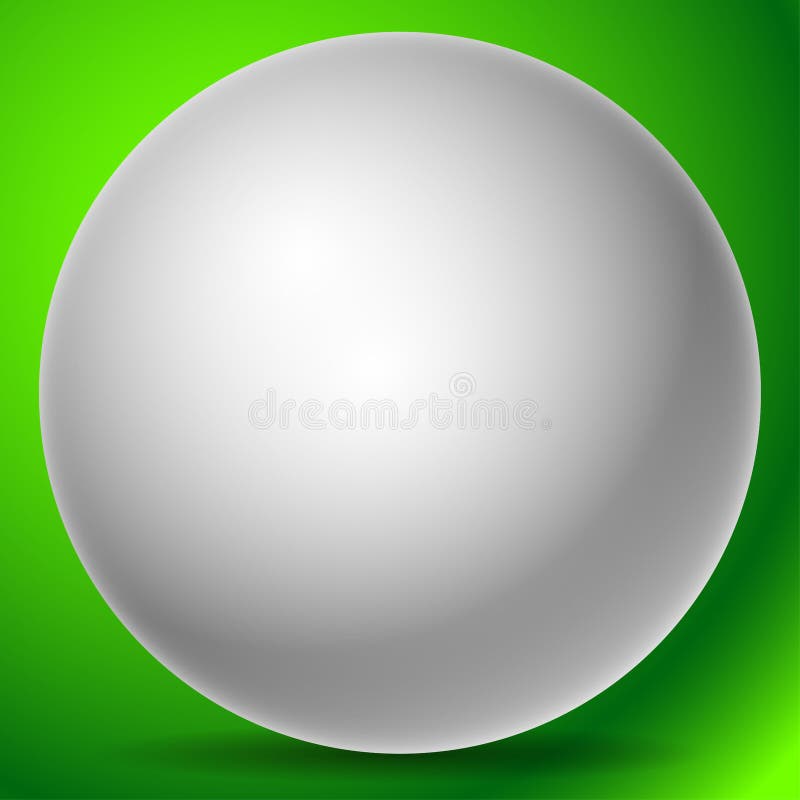 Shaded 3d Sphere Icon, Vector Illustration Stock Vector - Illustration ...