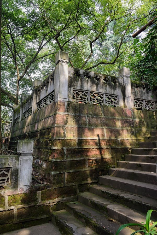 Shaded Platform and Steps on Sunny Day Stock Photo - Image of ...