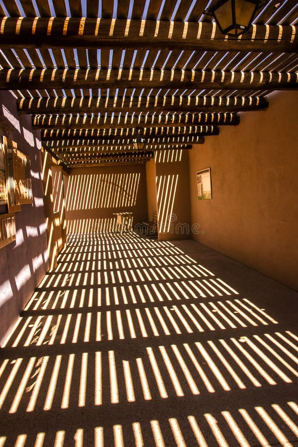 Shaded Ramada Patterns stock photo. Image of desert, courtyard - 32748192