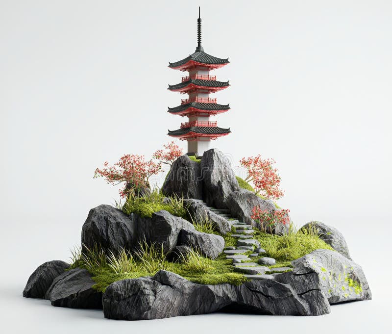 A Shaded Relief Map with Vertical Exaggerations of Japan with All Its ...