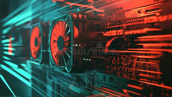 Shaders layering GPU stock illustration. Illustration of buffer - 402492577