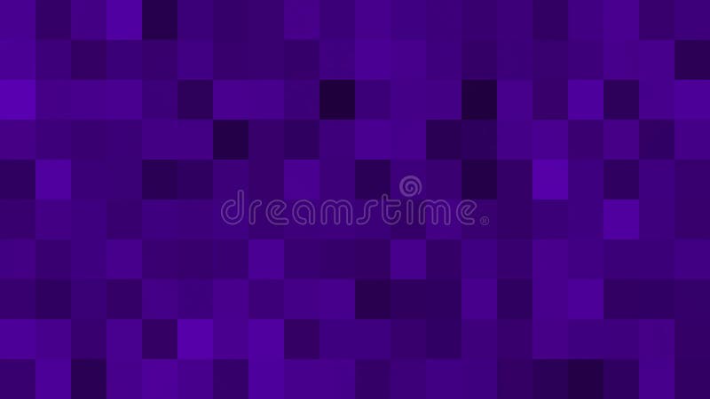 Animation of Blue and Black Pixelated Blinking Motion Background with ...