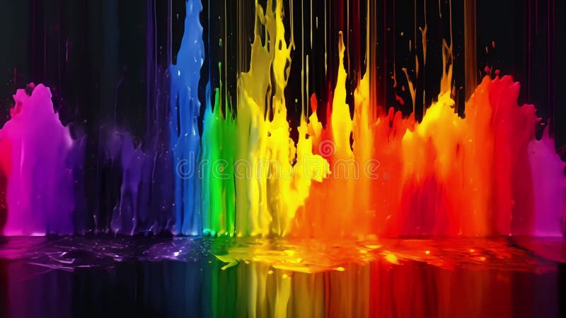 Shades of Every Color of the Rainbow Collide and Blend on the Stark ...