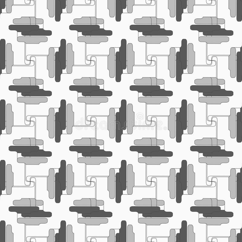 Shades of Gray Rounded Rectangles Touching Dark and Light Stock Vector ...