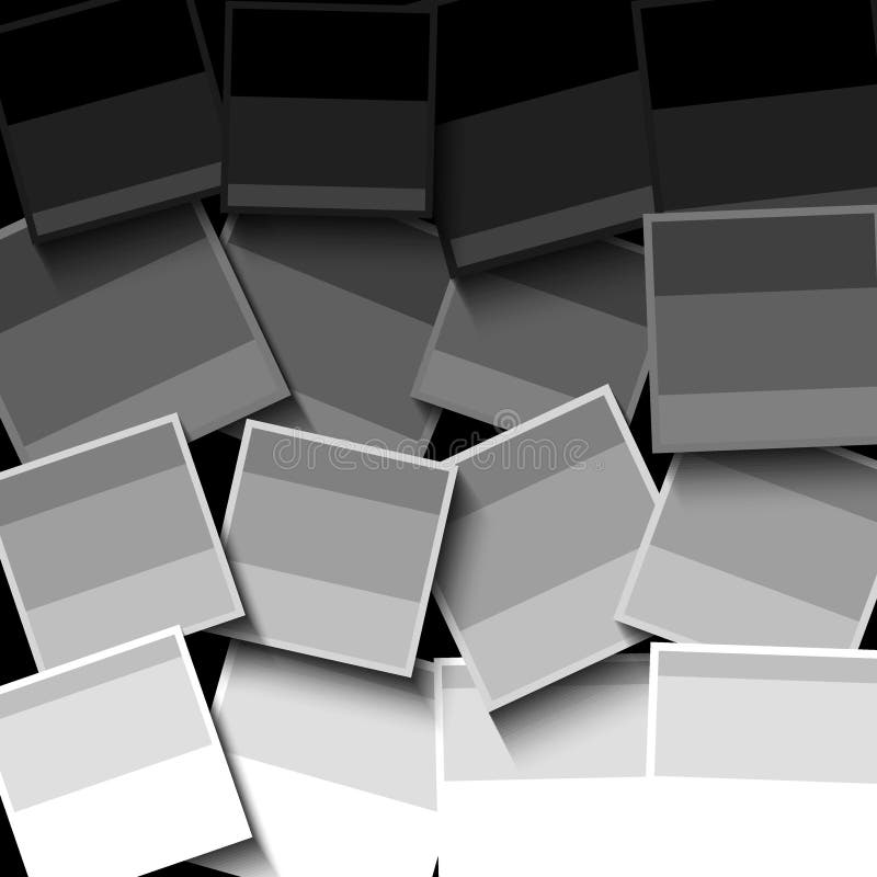 Shades of Grey Abstract Shapes Background Art Stock Photo - Image of ...