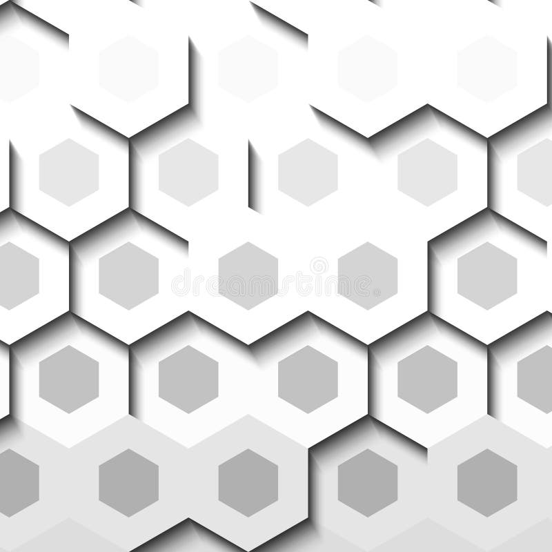 Shades of Grey Abstract Shapes Background Art Stock Illustration ...