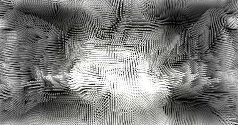 In Shades of Grey Abstract Texture Created with Gradient Flow and 3D ...