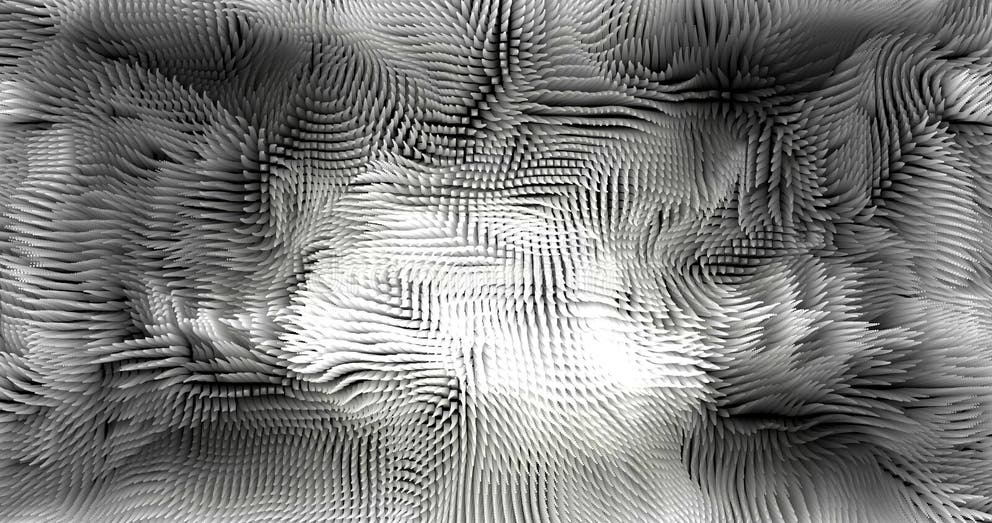 In Shades of Grey Abstract Texture Created with Gradient Flow and 3D ...