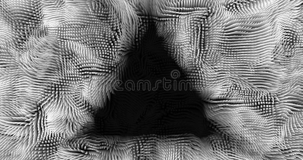 In Shades of Grey Abstract Texture Created with Gradient Flow and 3D ...