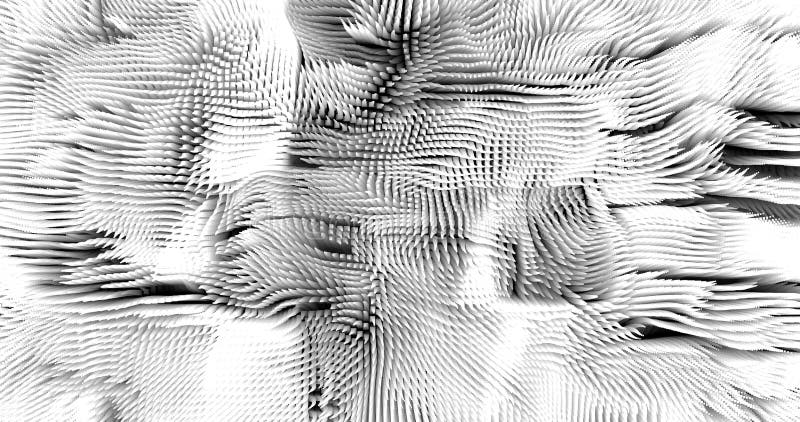 In Shades of Grey Abstract Texture Created with Gradient Flow and 3D ...