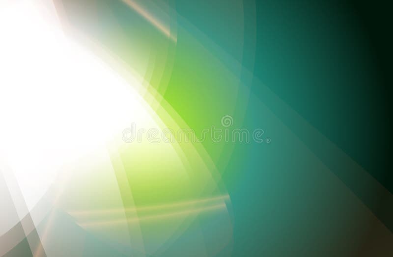 Shades of Light Rays on Dark Green Shadow. Stock Vector - Illustration ...