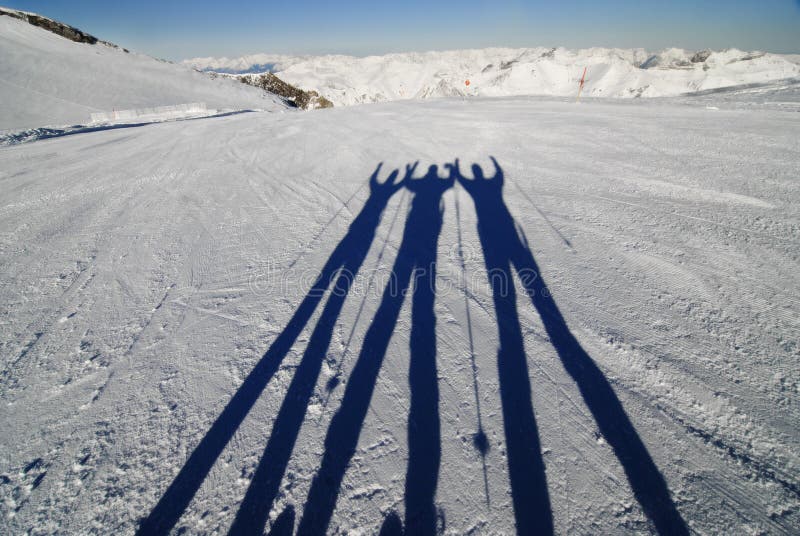 Shadow stock photo. Image of mountains, alpine, outdoor - 13432494