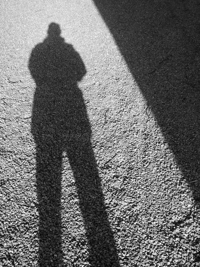 Shadow stock image. Image of shape, figure, gravel, shadow - 534865