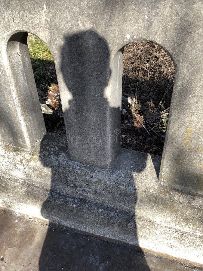 Shadow of an Angel, Black White Stock Photo - Image of holiday ...