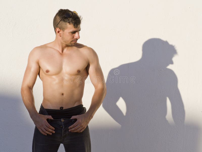 The shadow stock photo. Image of fold, body, latin, person - 42177230