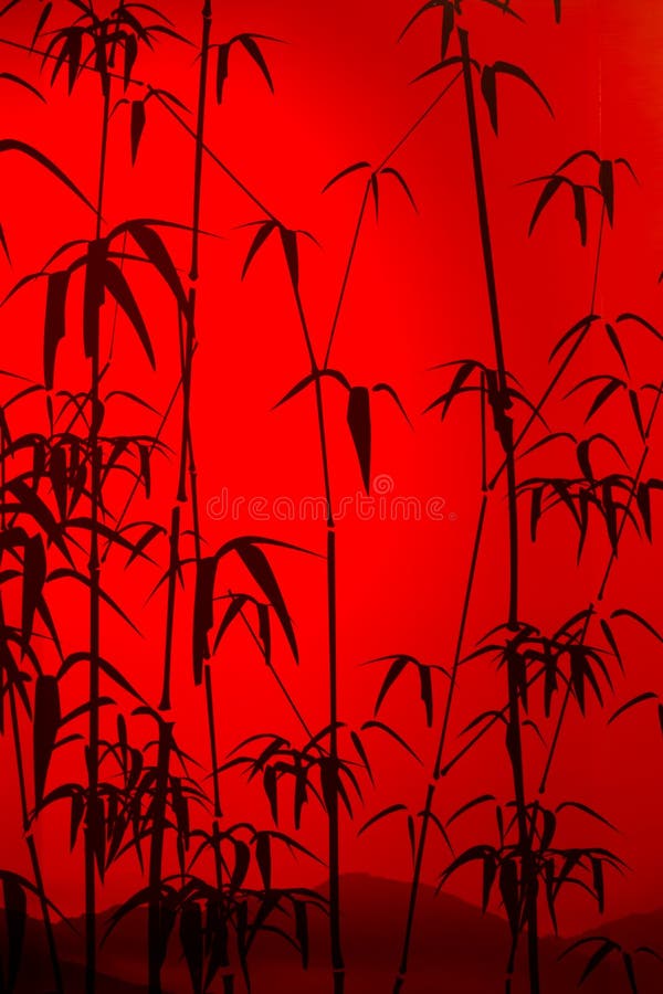 Shadow bamboo stock illustration. Illustration of tree - 45628713