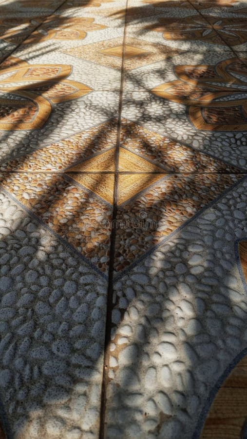 Shadow on the Beautiful Floor Stock Image - Image of morning, exterior ...