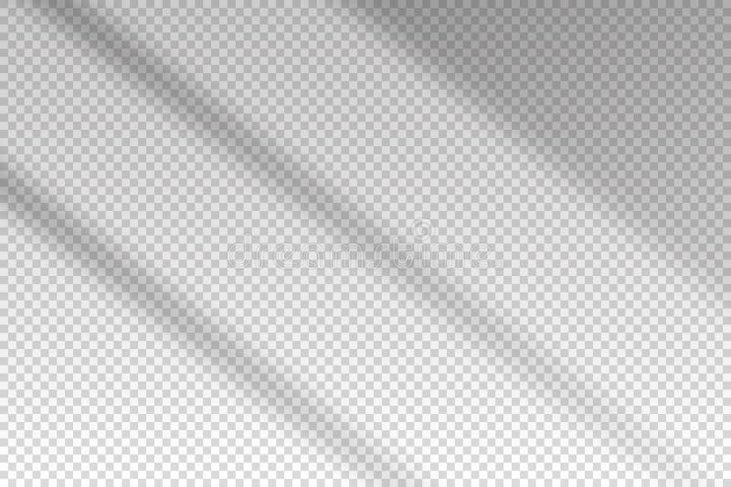 Shadow Blinds. Sun Light from Window. Overlay Effect. Shade Jalousie ...