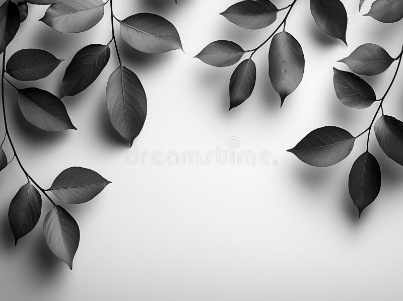 Shadow of Botanic Elements, Photoshop Overlay, Plant Tree Flower Shadow ...