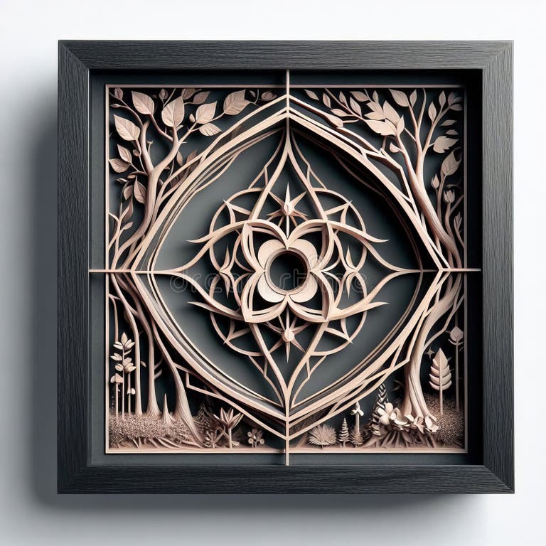 Shadow Box Frame a Deep Frame with a Recessed Interior To Crate Stock ...