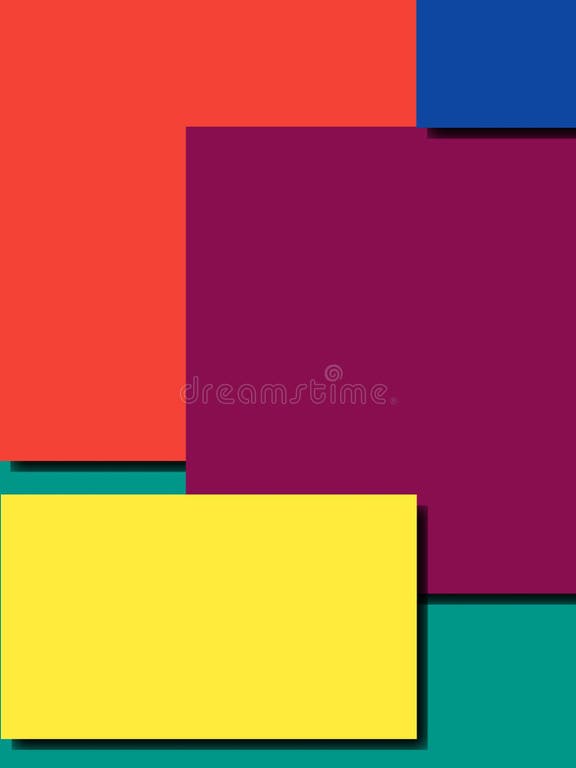 Shadow Box Themed Abstract Background Stock Illustration - Illustration ...