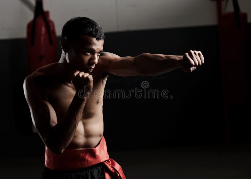 Shadow boxing stock image. Image of concept, attack, combat - 23112047