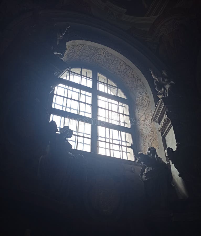 Shadow, Church, Window, Status, Architecture Stock Photo - Image of ...