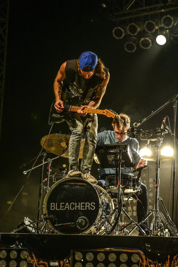 Bleachers in Concert at Shadow of the City Editorial Photo - Image of ...