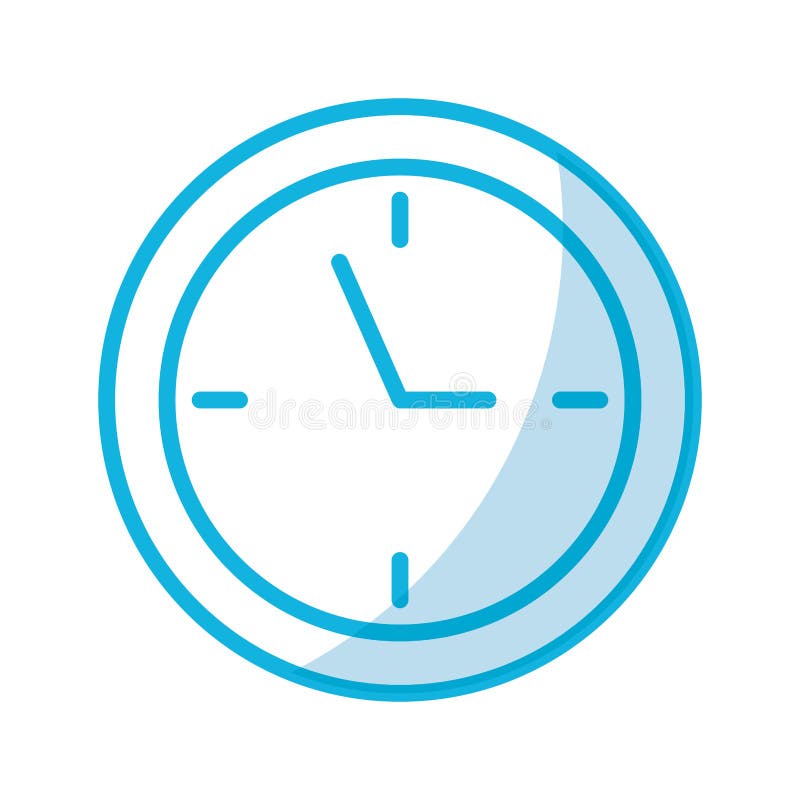 Shadow clock cartoon stock vector. Illustration of isolated - 93593168