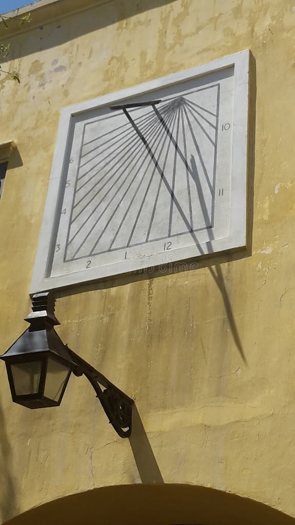 Shadow clock stock photo. Image of time, town, shadow - 50641948