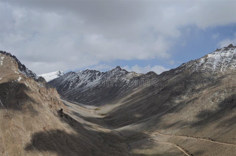 Shadow from Clouds Fall on the Valley Stock Photo - Image of mountains ...