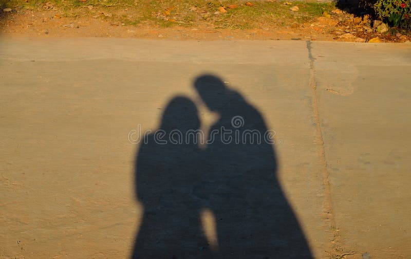 Shadow of couple stock photo. Image of background, bright - 87151158