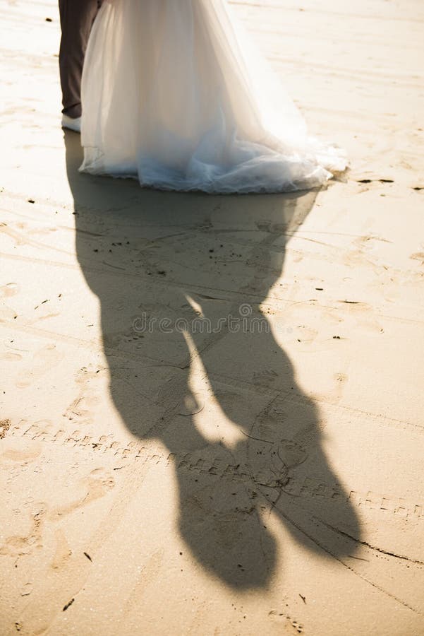 Shadow of Couple when they Re Kissing Stock Image - Image of moment ...