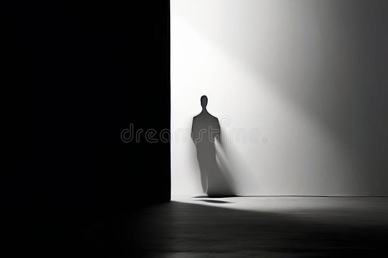 A Shadow with Crisp Well Defined Edges Formed by a Single Intens Stock ...