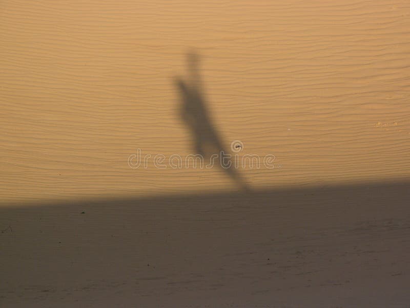 Shadow on desert stock photo. Image of desolate, sunny - 6809972
