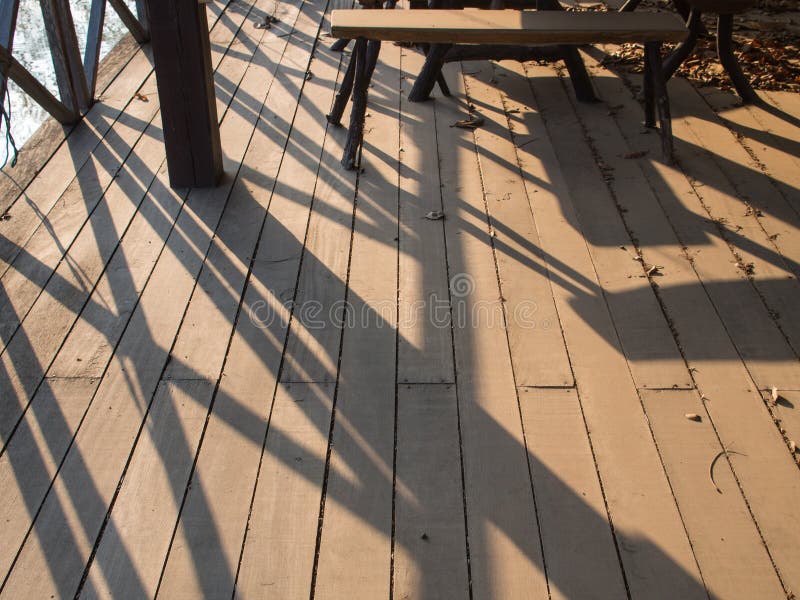 Shadow in the Deserted Restaurant Stock Photo - Image of grunge, effect ...