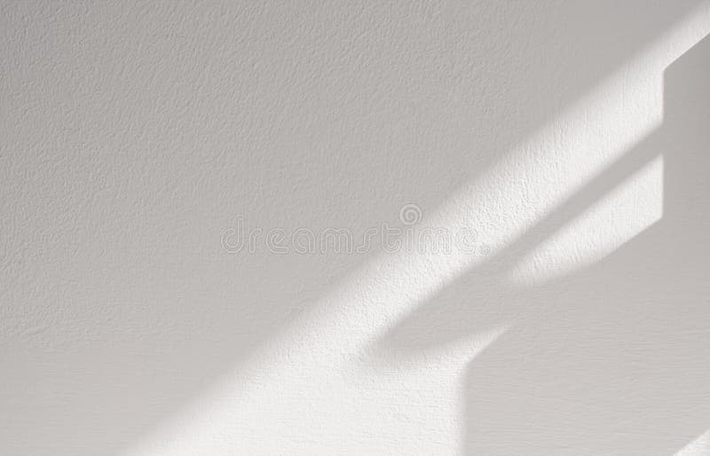 Shadow Diagonal on Grey Cement Wall Texture. Sunlight Overlay White ...