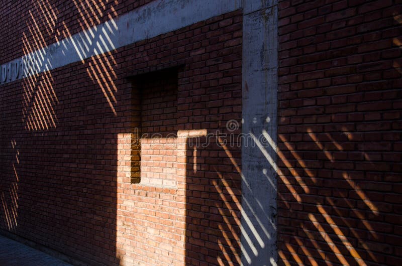 The Shadow of the Door and Window Stock Photo - Image of shadow ...