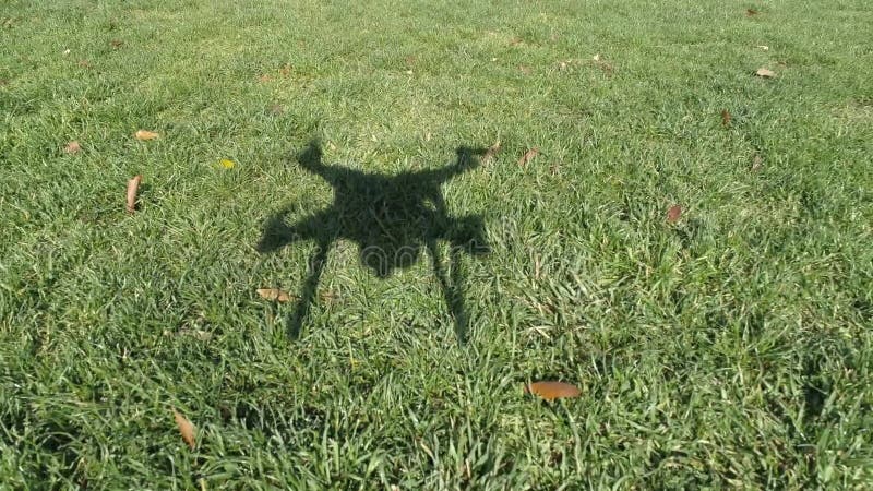 The shadow of a Drone stock video. Video of grass, flying - 118200631