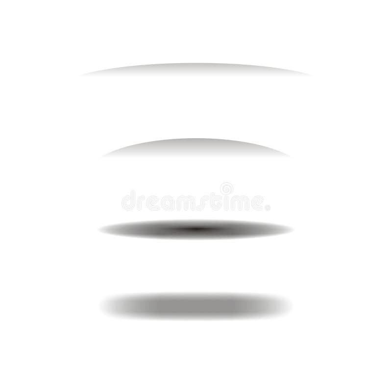 Shadow Effect for Object and Color Stock Illustration - Illustration of ...