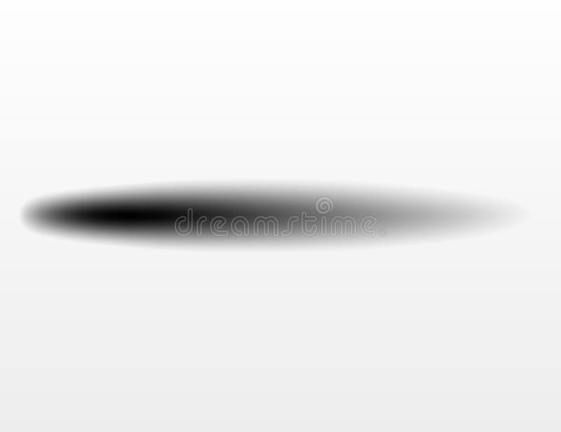 Shadow Effect. Realistic Blurred Edges Shadow of Isolated Template ...