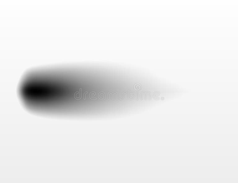 Shadow Effect. Realistic Blurred Edges Shadow of Isolated Template ...