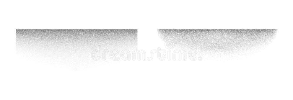 Shadow Effects with Grain. Black Dotwork Noise Texture. Stippled ...