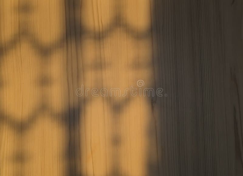 Shadow Falling on Light Chipboard - Abstraction Effect Stock Photo ...